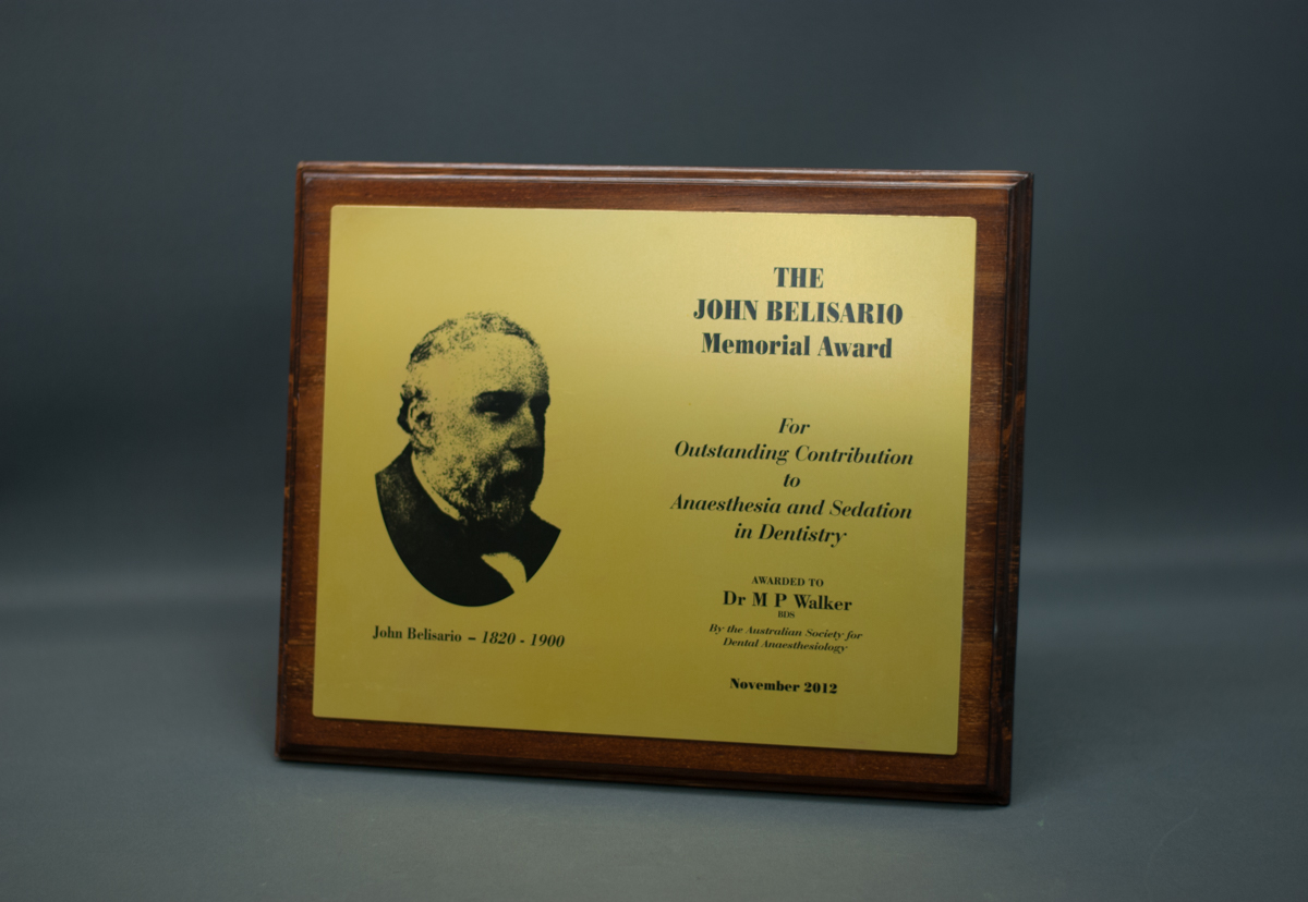 The John Belisario Memorial Award: Design Update