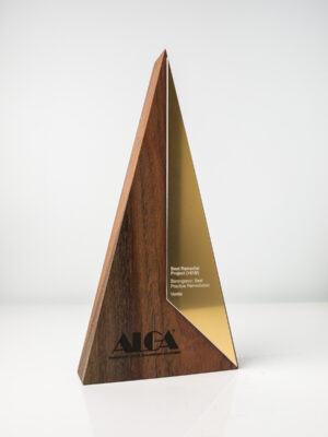 Sustainable Wooden Trophies & Awards | Design Awards
